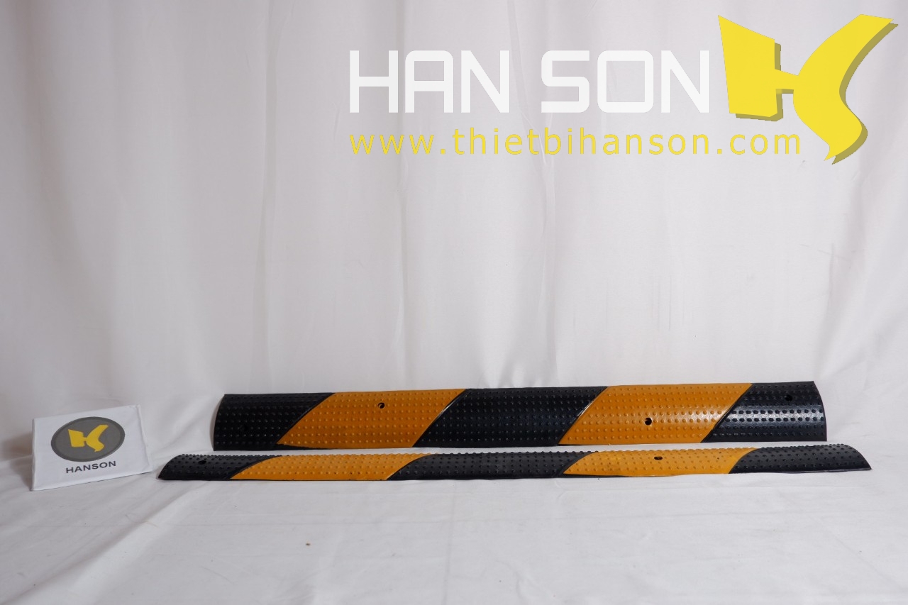 Gờ Giảm Tốc, Chắn Nước Cao Su CC-B33 20 mm (1000 x 100 x 20 mm)